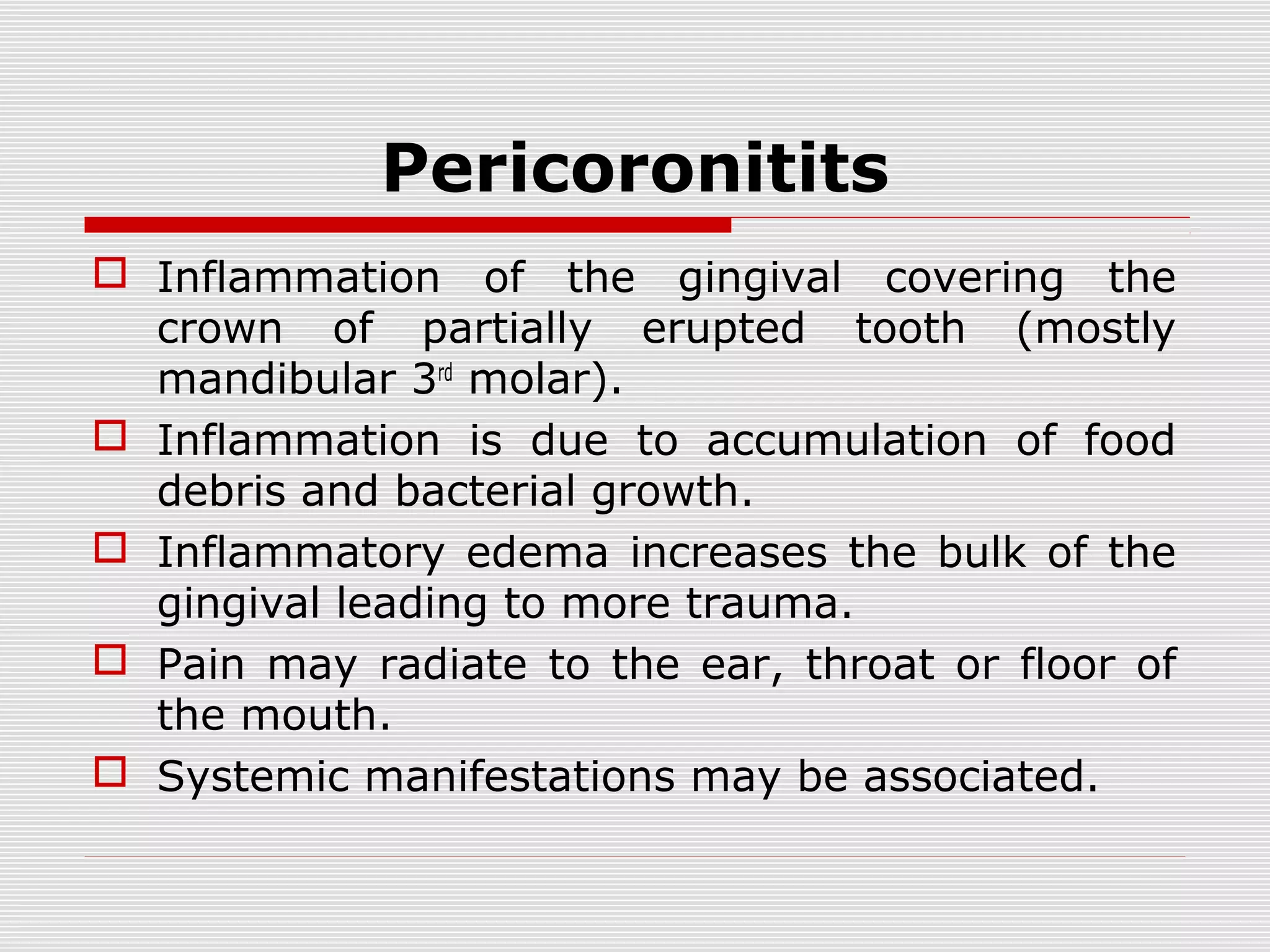Acute gingival conditions | PPT