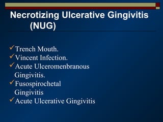 Acute gingival infrections | PPT