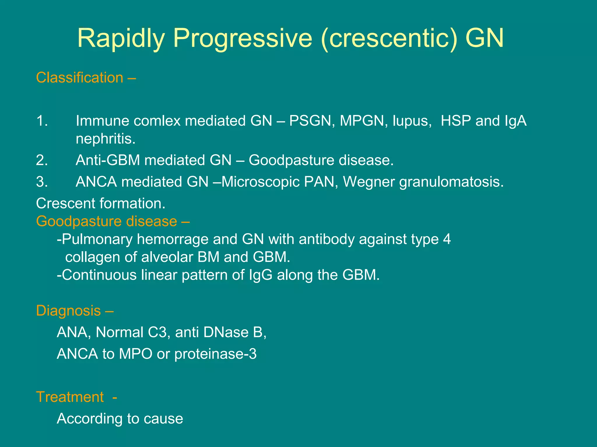 Acute glomerulonephritis | PPT
