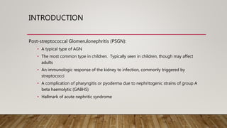 Acute glomerulonephritis by Dr Nongo | PPTX