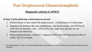Acute glomerulonephritis for UGs | PPTX