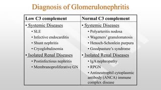 Acute glomerulonephritis for UGs | PPTX
