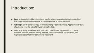 Acute Gout Pathophysiology and Management | PPTX | Bone and Joint ...