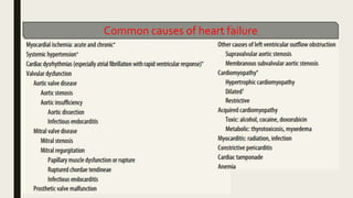 Acute heart failure [MBBS] | PPTX