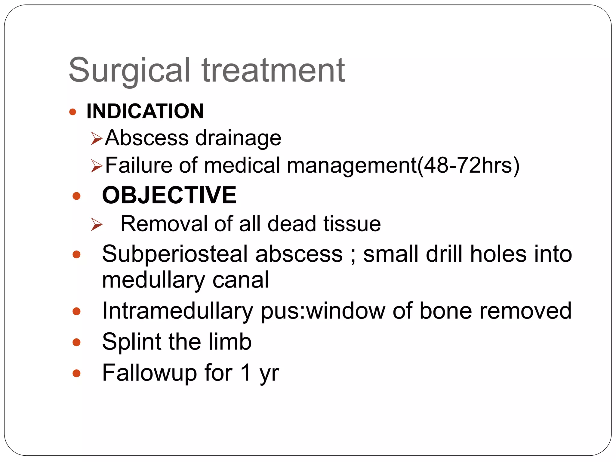 Acute hematogenous osteomyelitis | PPTX