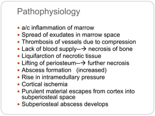 Acute hematogenous osteomyelitis | PPTX