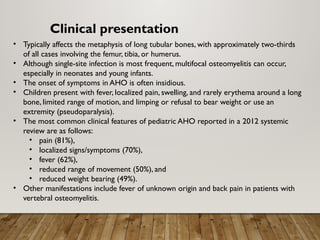 Acute hematogenous osteomyelitis in adolescents.pptx
