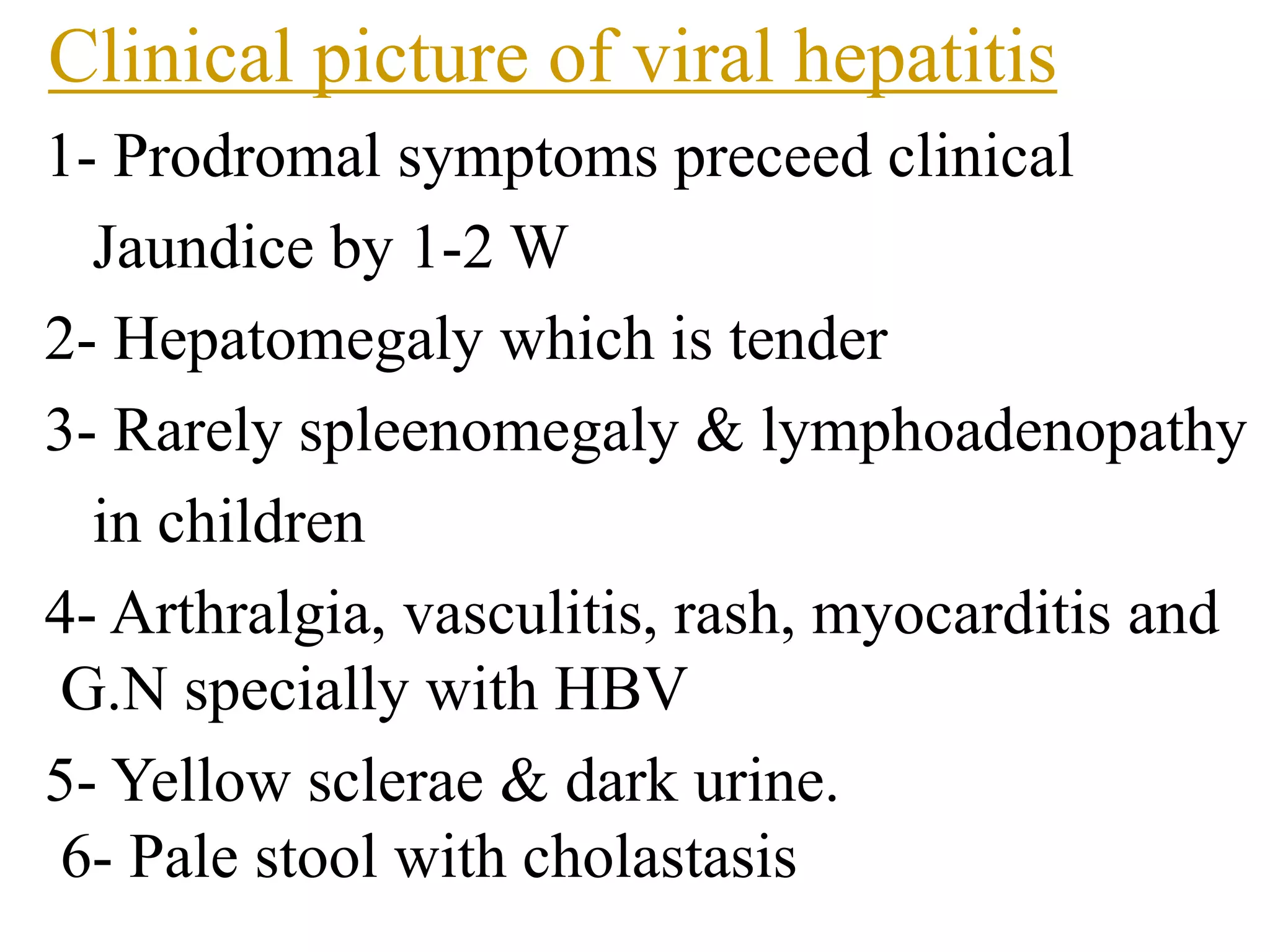 Acute hepatitis in pediatrics | PPTX