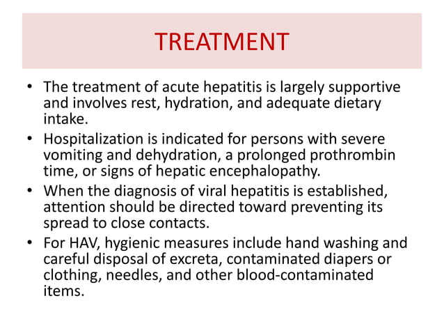 Acute hepatitis in pediatrics | PPTX | Infectious Diseases | Diseases ...