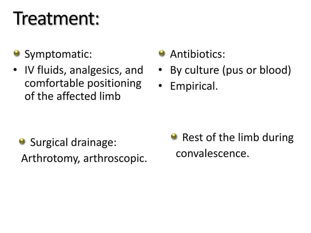 Acute infections of bones and joints | PPTX | Bone and Joint Conditions ...