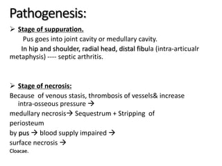 Acute infections of bones and joints | PPTX