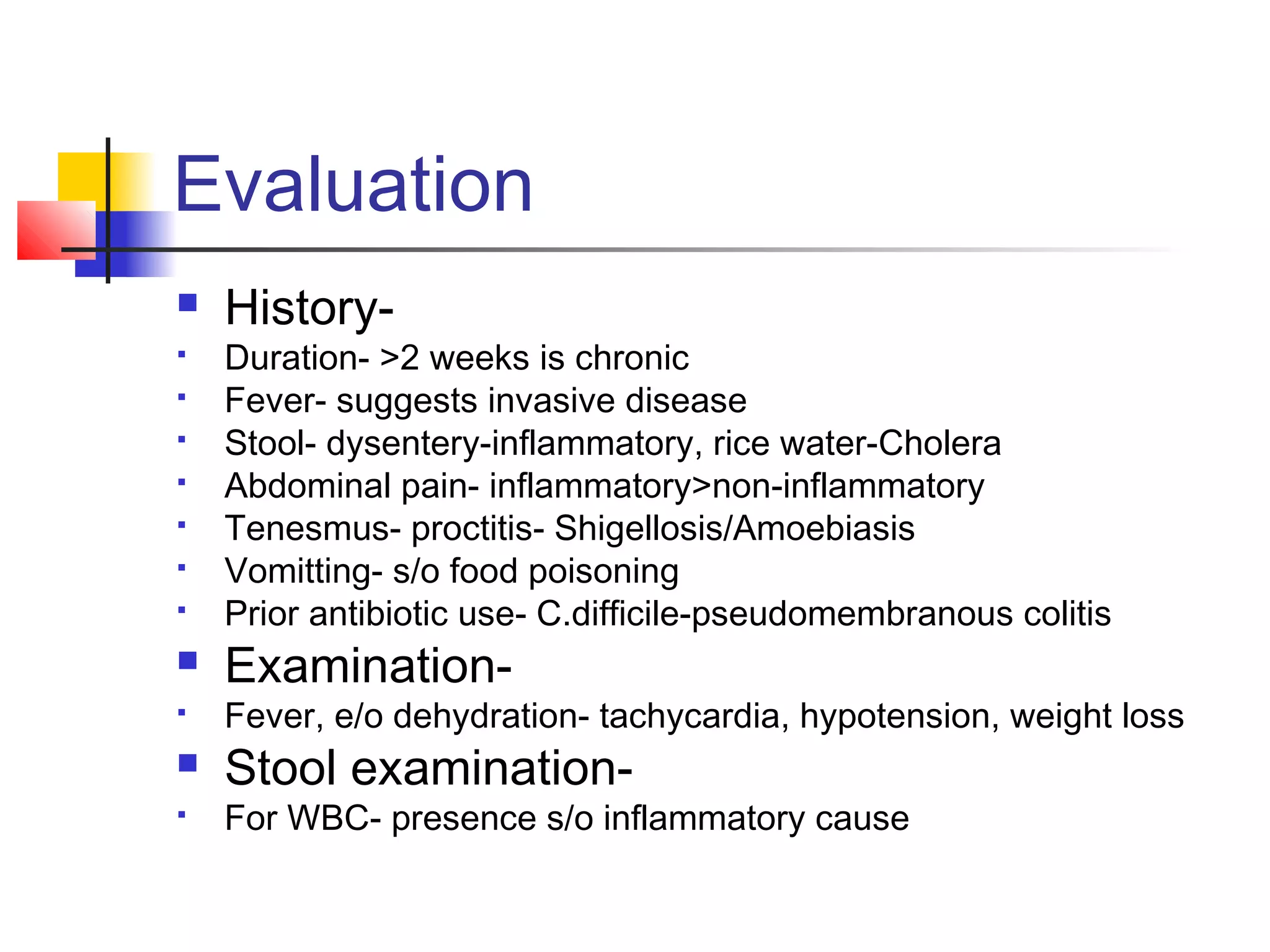 Acute infectious diarrhea | PPT