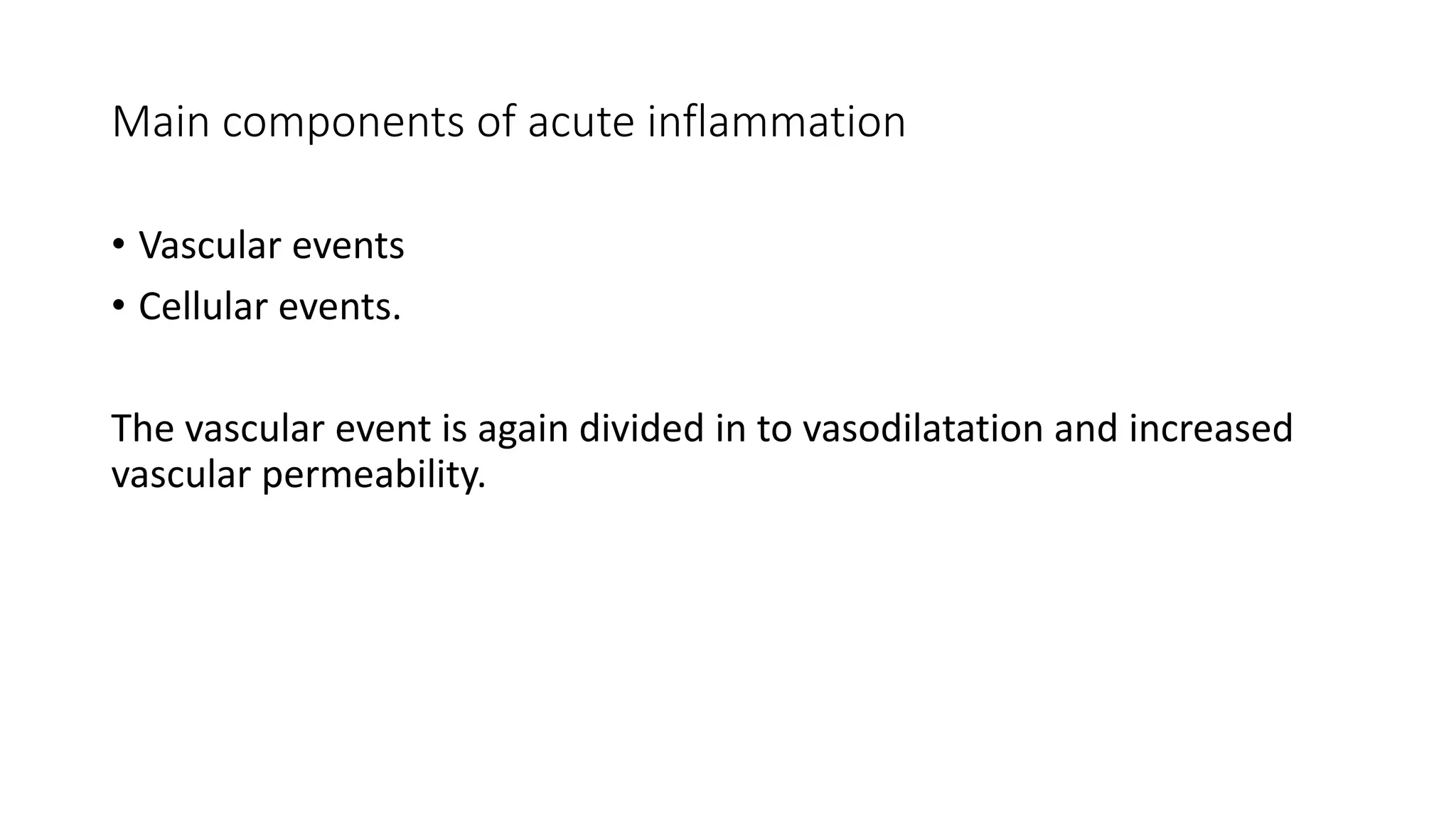 Acute inflamation | PPTX