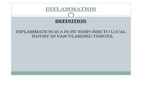Acute inflamation | PPTX