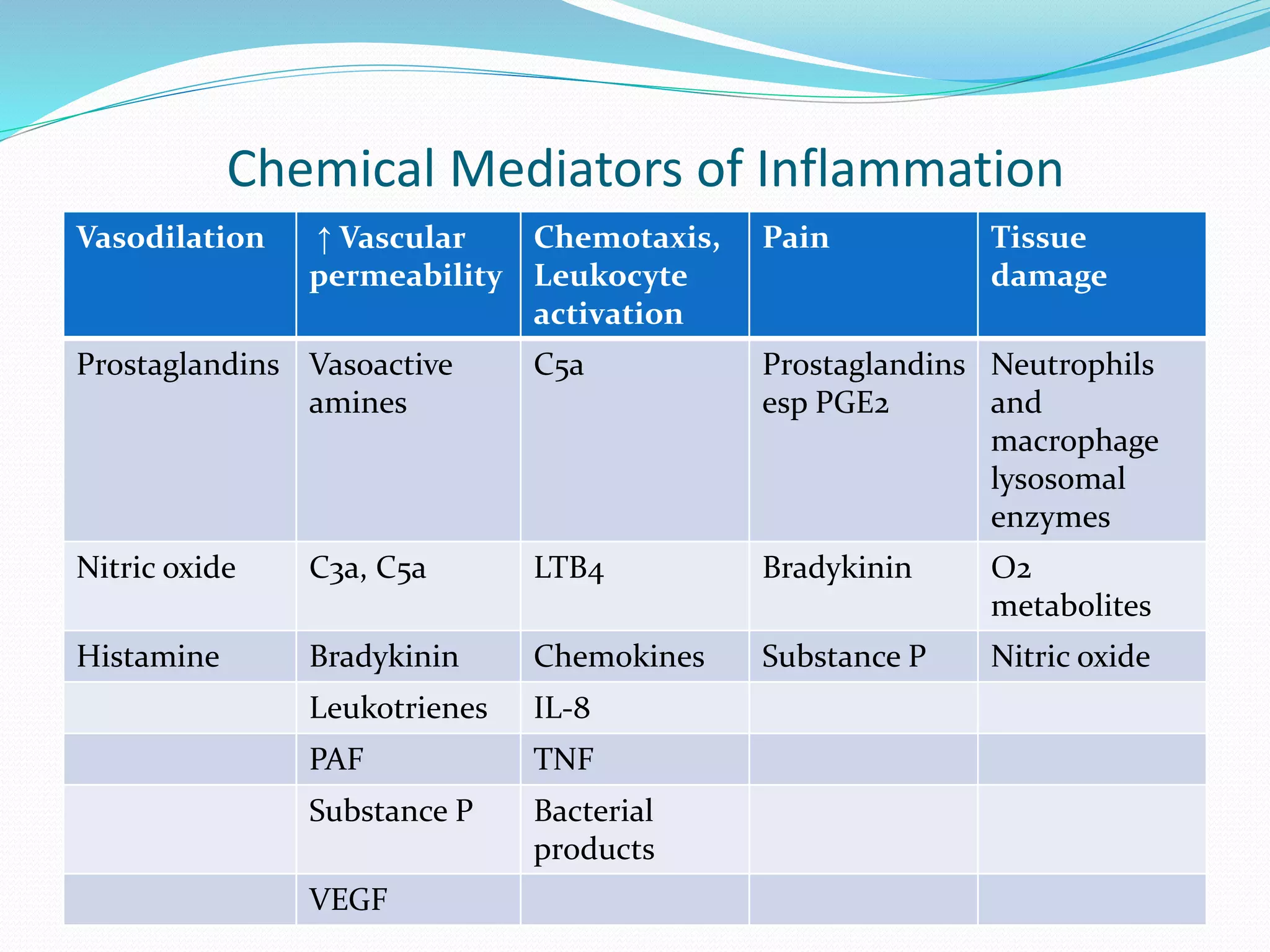 Acute inflammation | PPTX | Blood Disorders | Diseases and Conditions