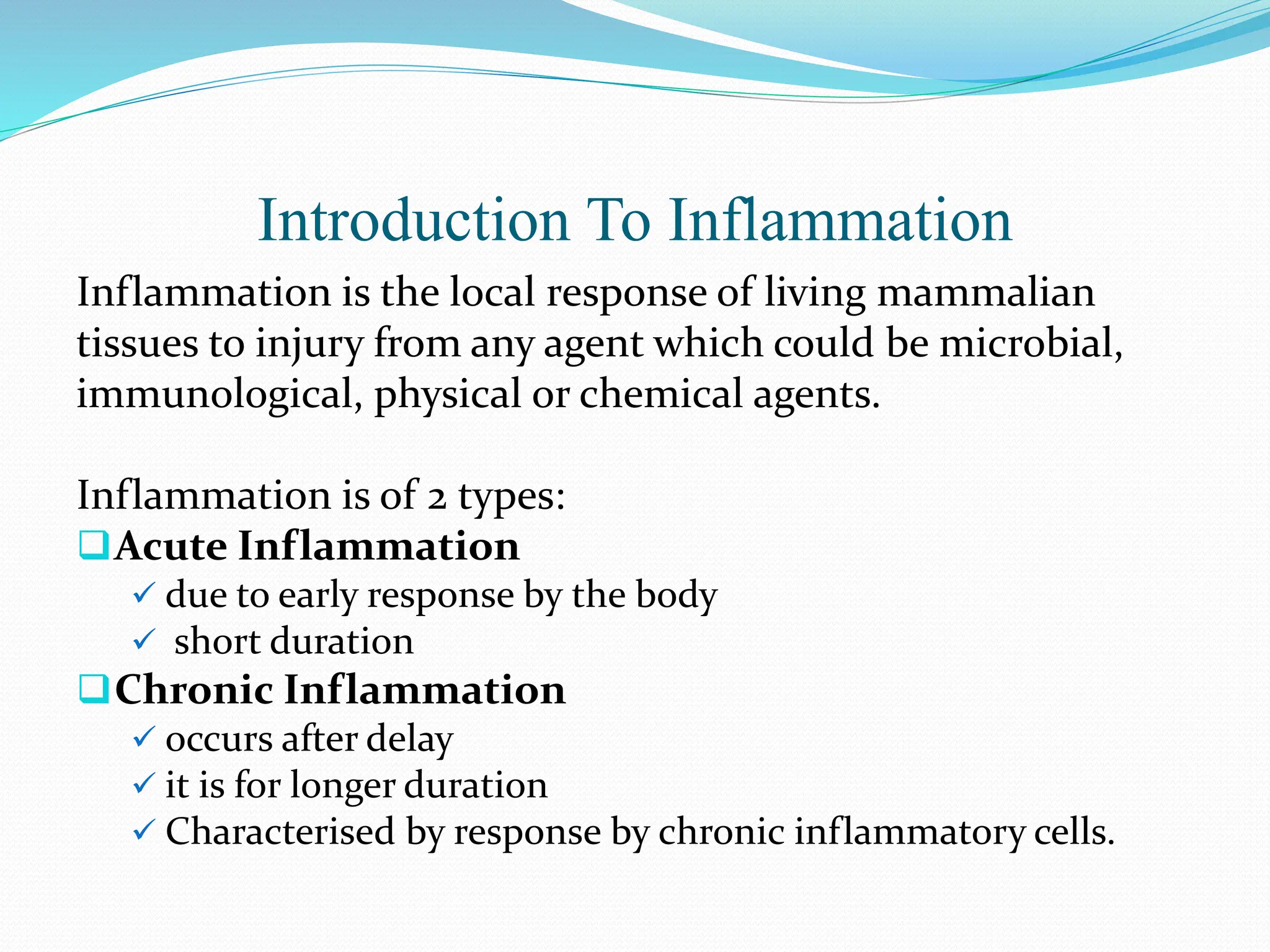 Acute Inflammation.pptx pathology 1 for medical students | PPTX