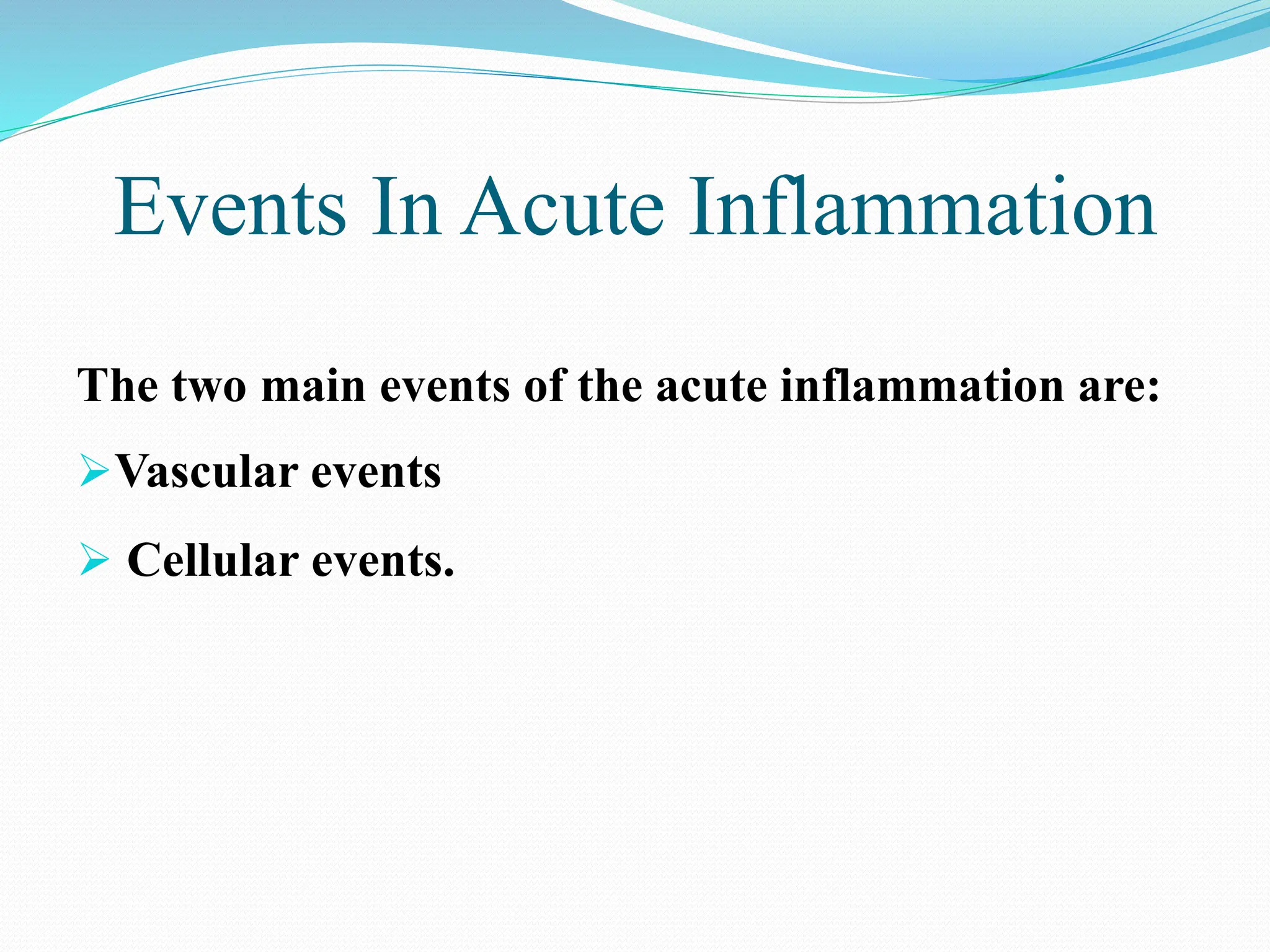 Acute Inflammation.pptx pathology 1 for medical students | PPTX