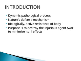 ACUTE INFLAMMATIOn PAthology ppt free download | PPT
