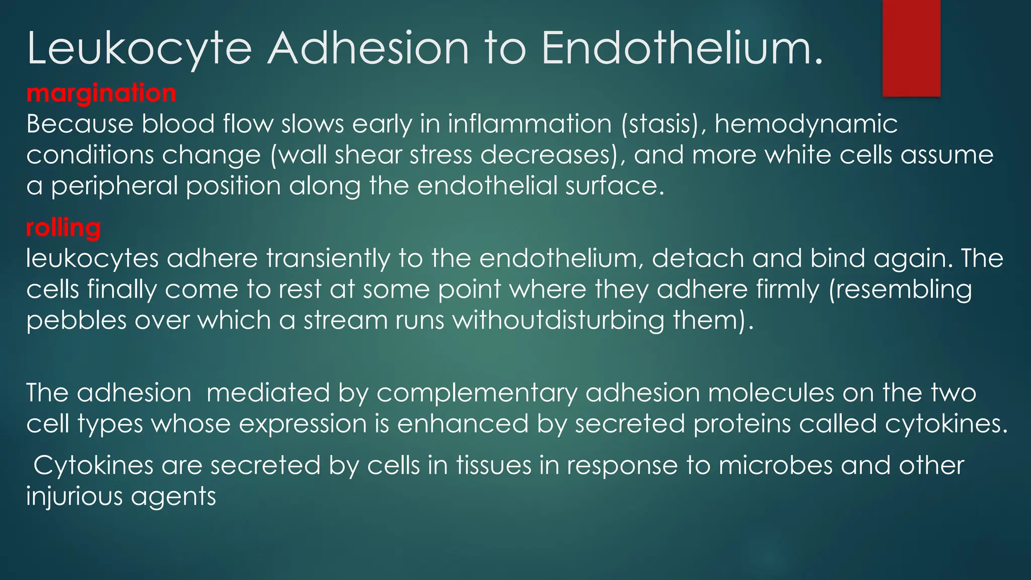 Acute Inflammation are briefly described along with acute inflammation ...