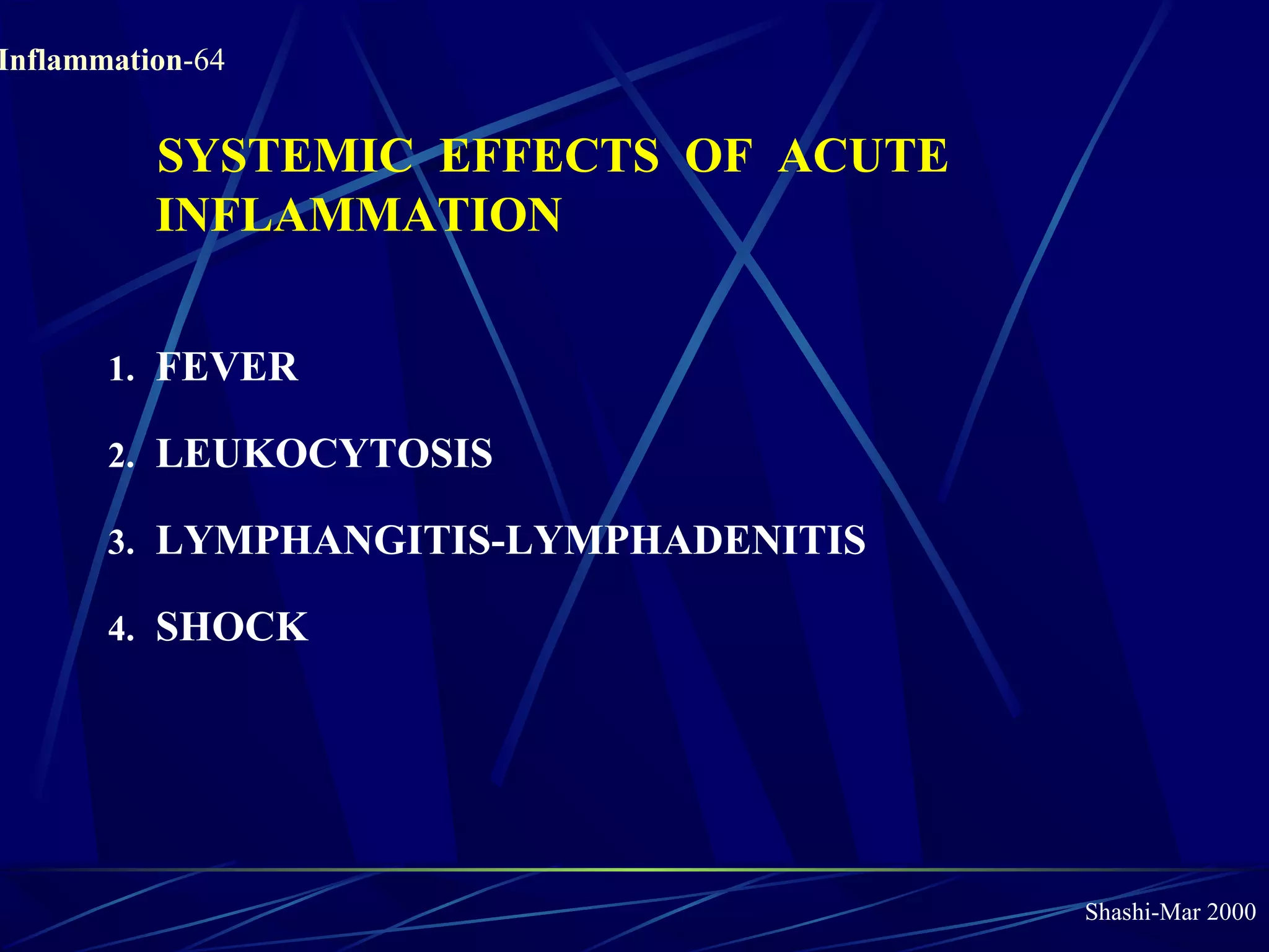 Pathology of Acute Inflammation | PPT