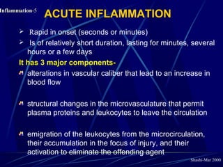 Pathology of Acute Inflammation | PPT