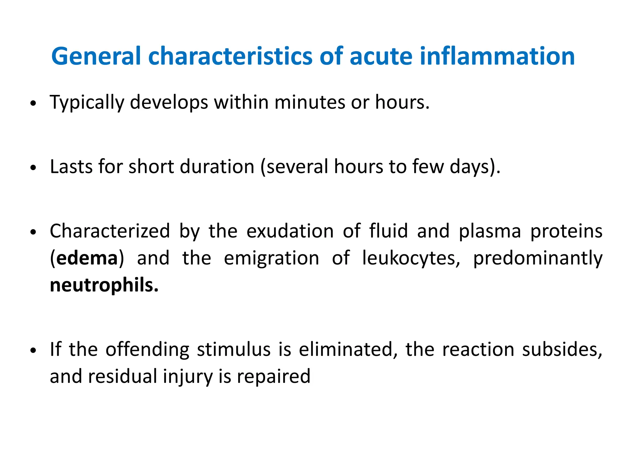 Acute inflammation BSc Nursing pdf.thejj | PDF | Blood Disorders ...