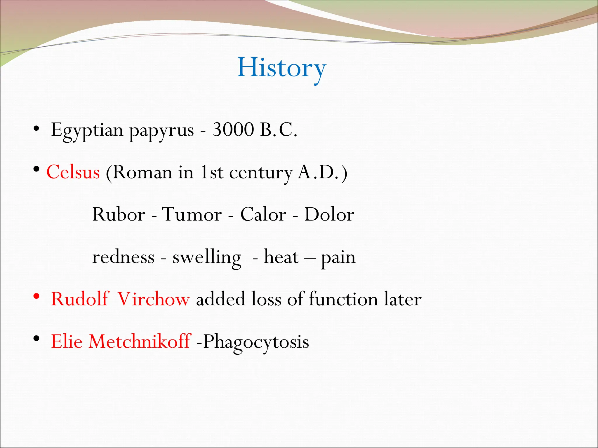acute inflammation,cell derived and plasma protein derived mediators ...