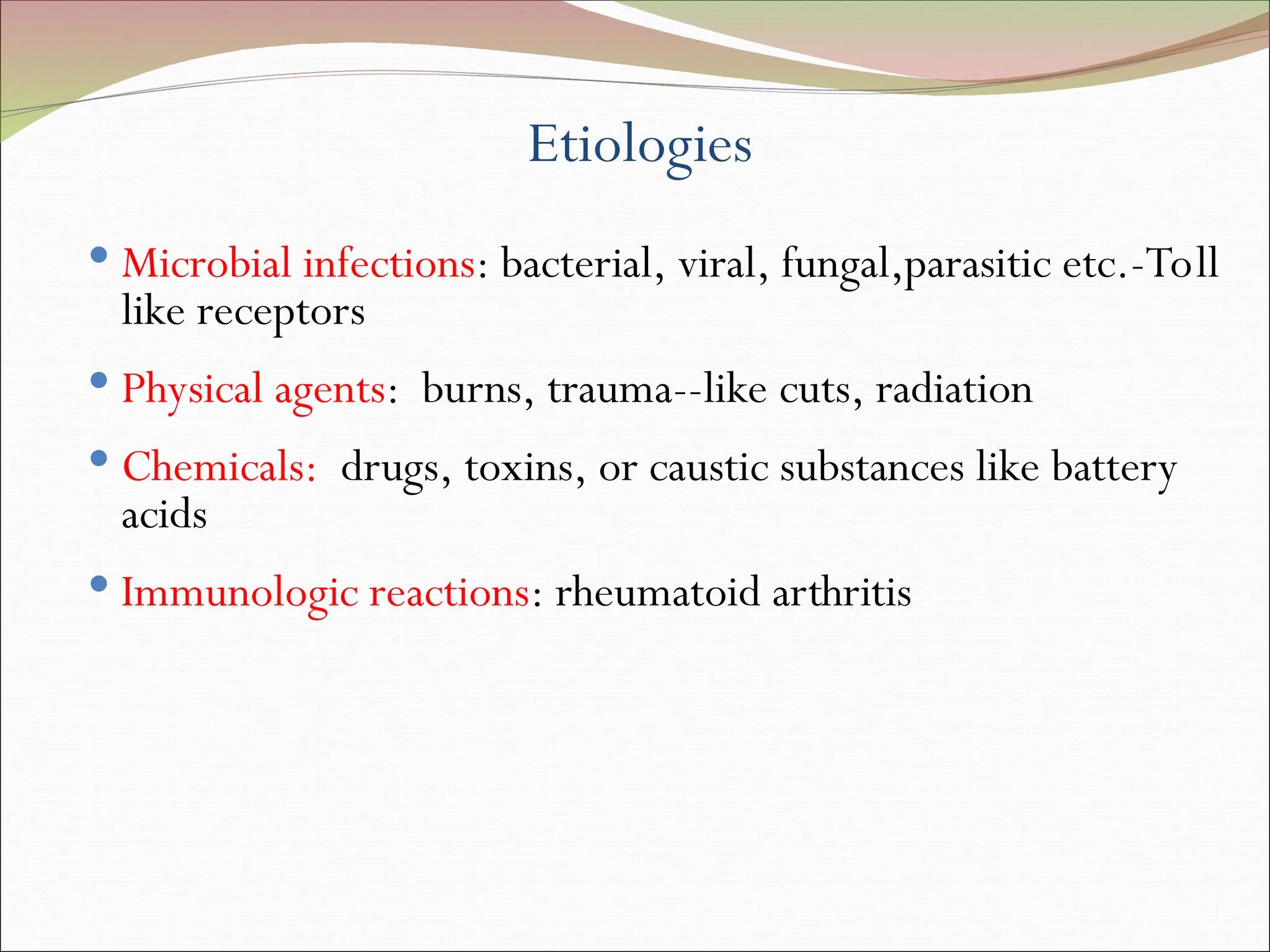 acute inflammation,cell derived and plasma protein derived mediators ...
