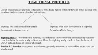 Acute inhalational toxicity studies.pptx