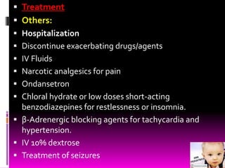 Acute Intermittent Porphyria ( AIP ) Dr Padmesh | PPTX