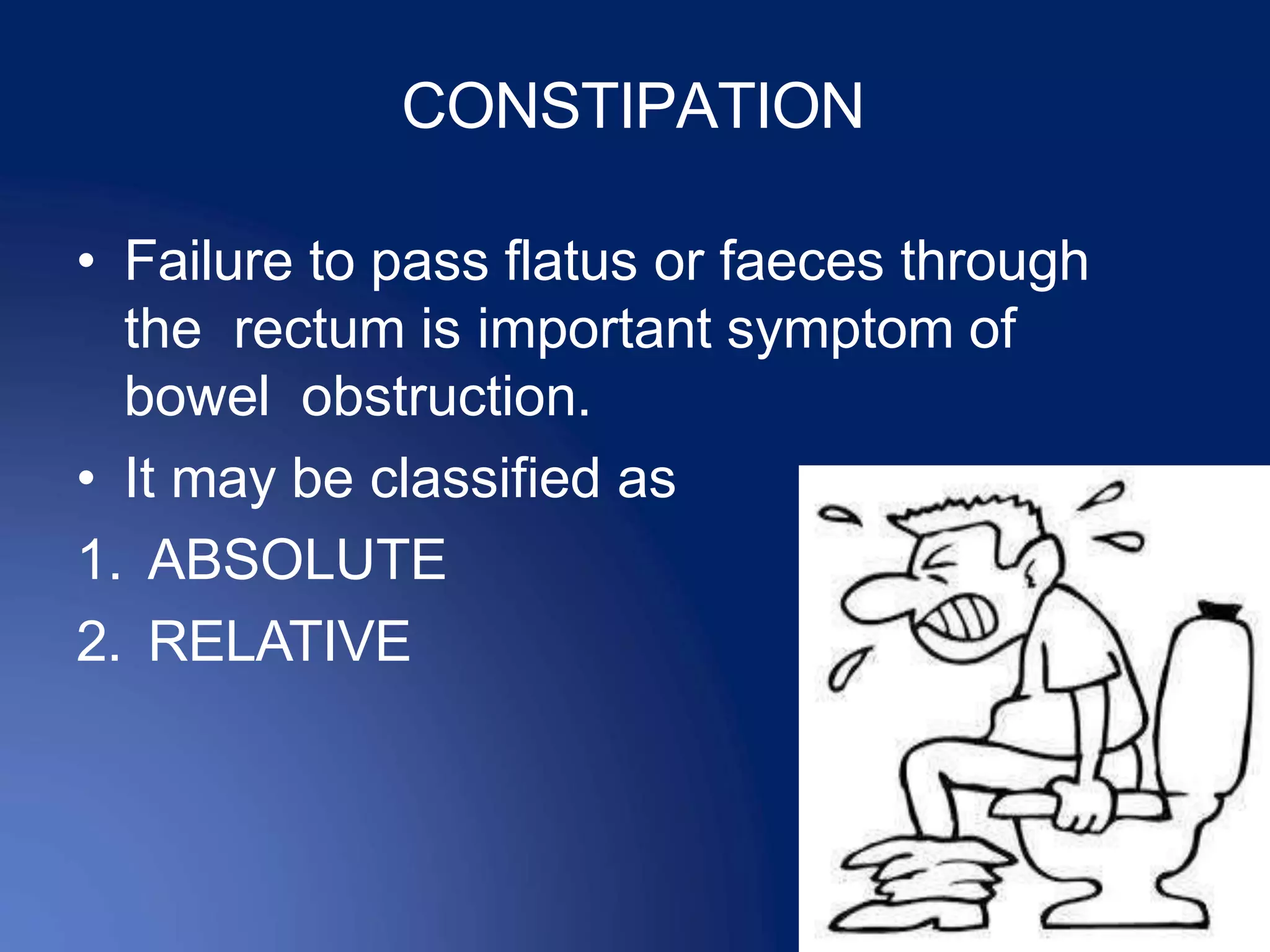 Acute intestinal obstruction | PPTX
