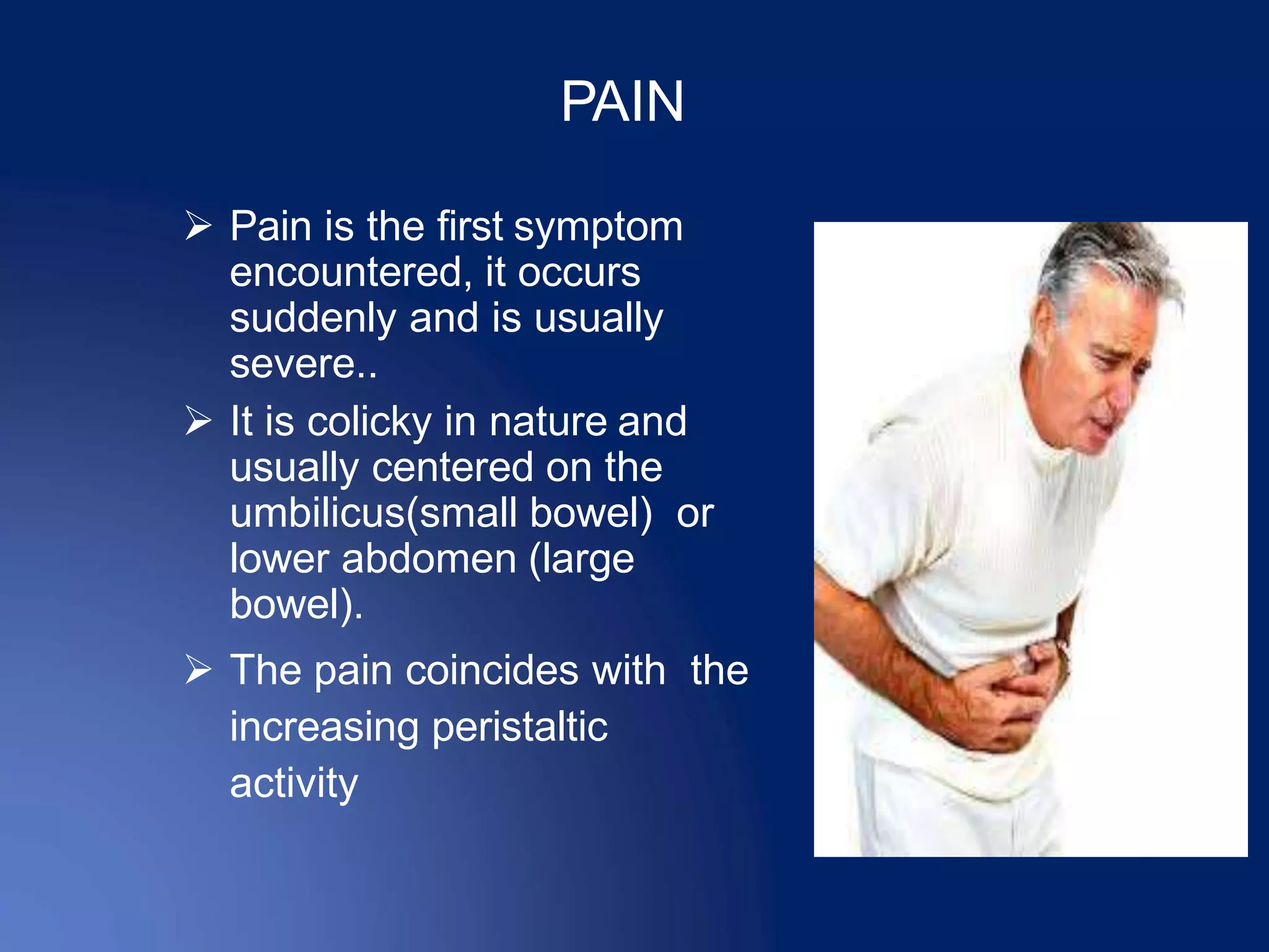 Acute intestinal obstruction | PPTX
