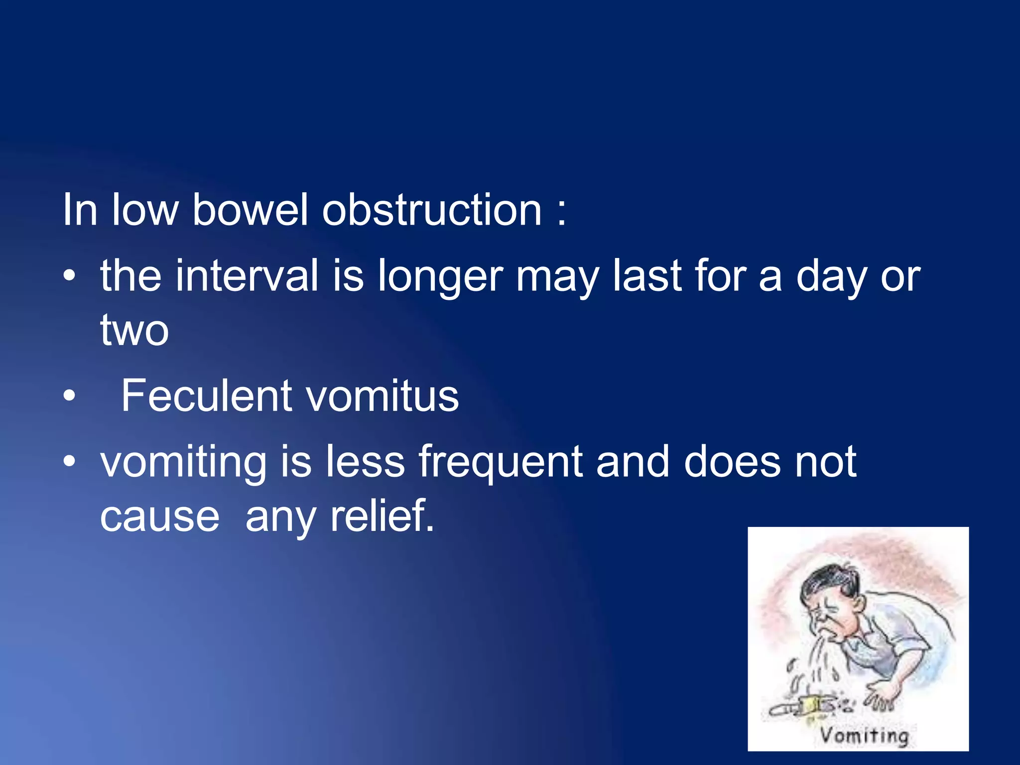 Acute intestinal obstruction | PPTX