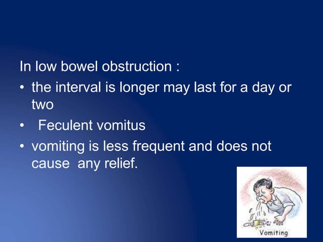 Acute intestinal obstruction | PPTX | Digestive Disorders | Diseases ...