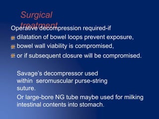 Acute intestinal obstruction | PPTX