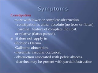 acute intestinal obstruction. .pptx