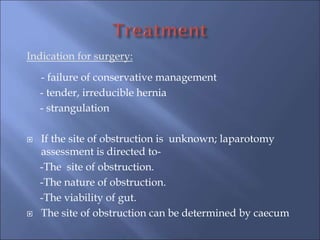 acute intestinal obstruction. .pptx