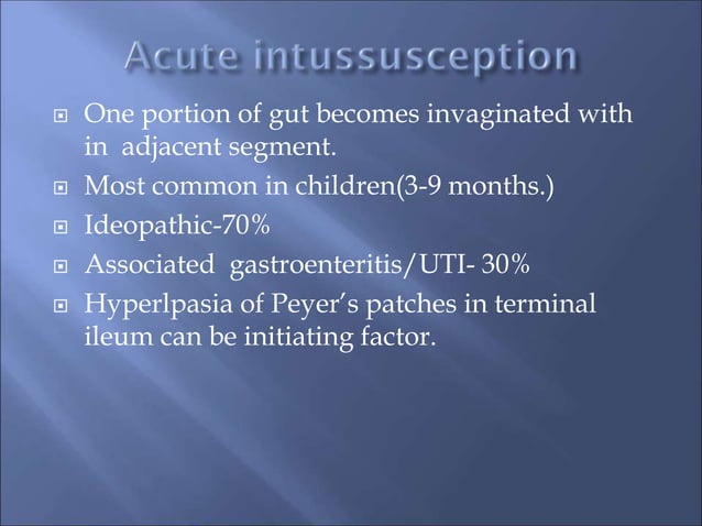 acute intestinal obstruction. .pptx
