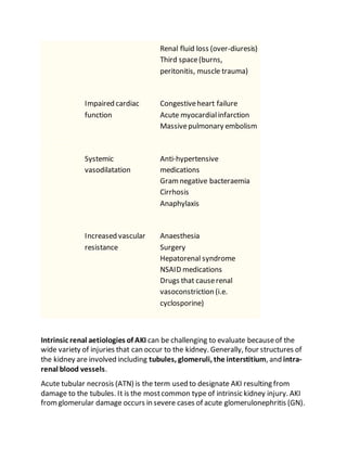 Acute kidney injury | PDF