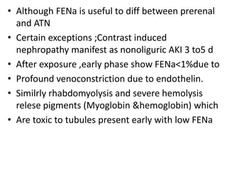 Acute kidney injury | PPT
