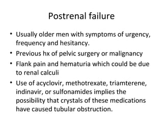 Acute kidney injury | PPT