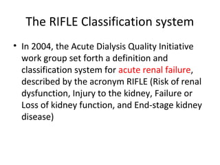 Acute kidney injury | PPT