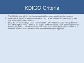 Acute kidney injury | PPT