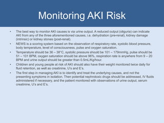 Acute kidney injury | PPT