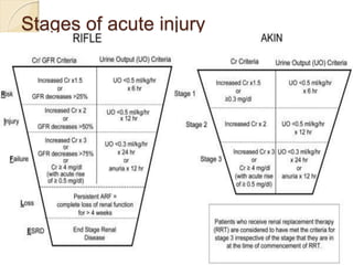 Acute kidney injury | PPTX
