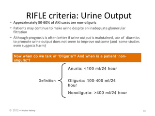 Acute kidney injury | PPT