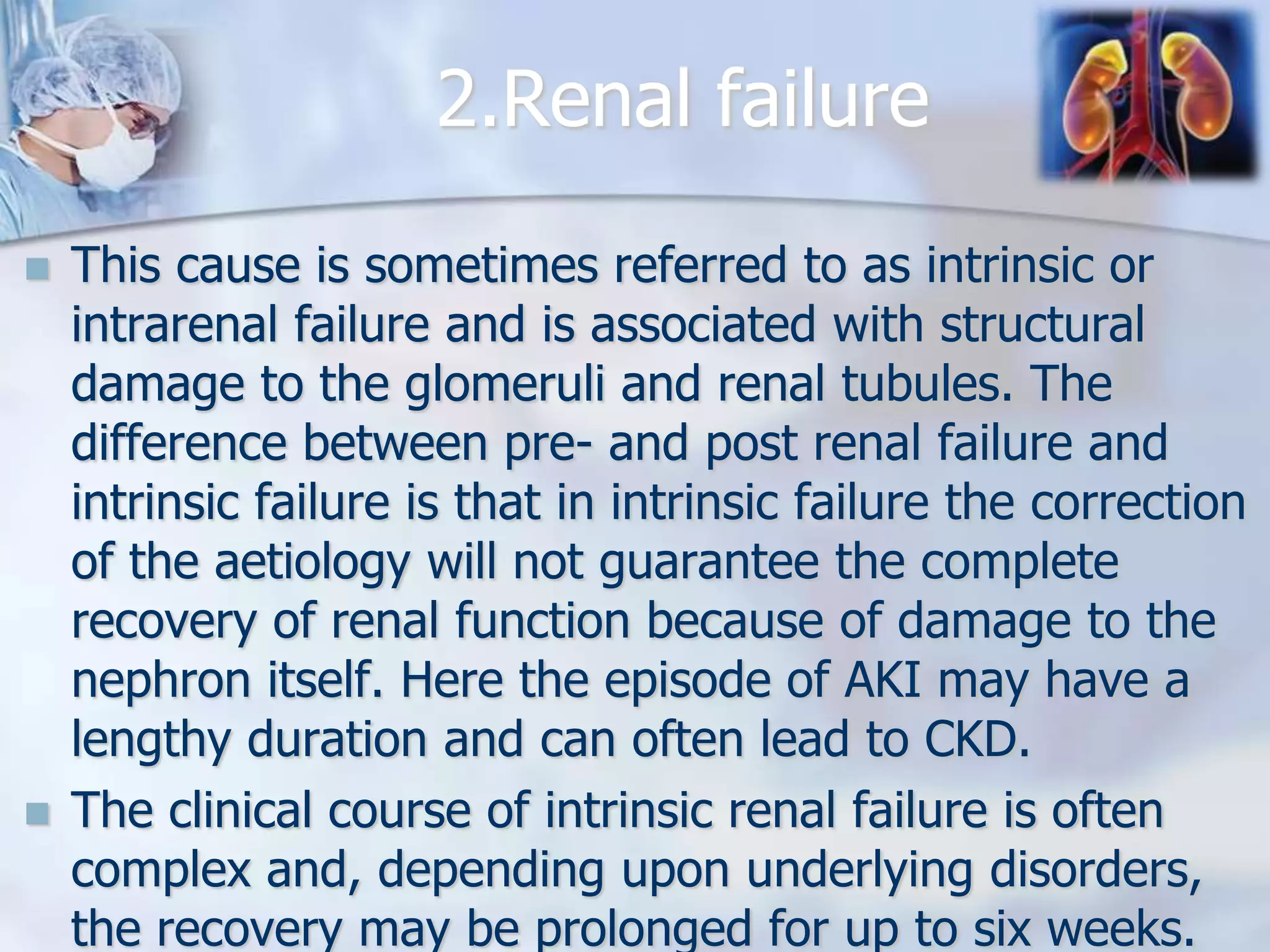 Acute kidney injury | PPTX