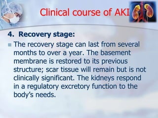 Acute kidney injury | PPTX