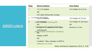Acute kidney injury | PPT
