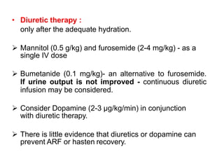 Acute kidney injury in pediatrics | PPTX